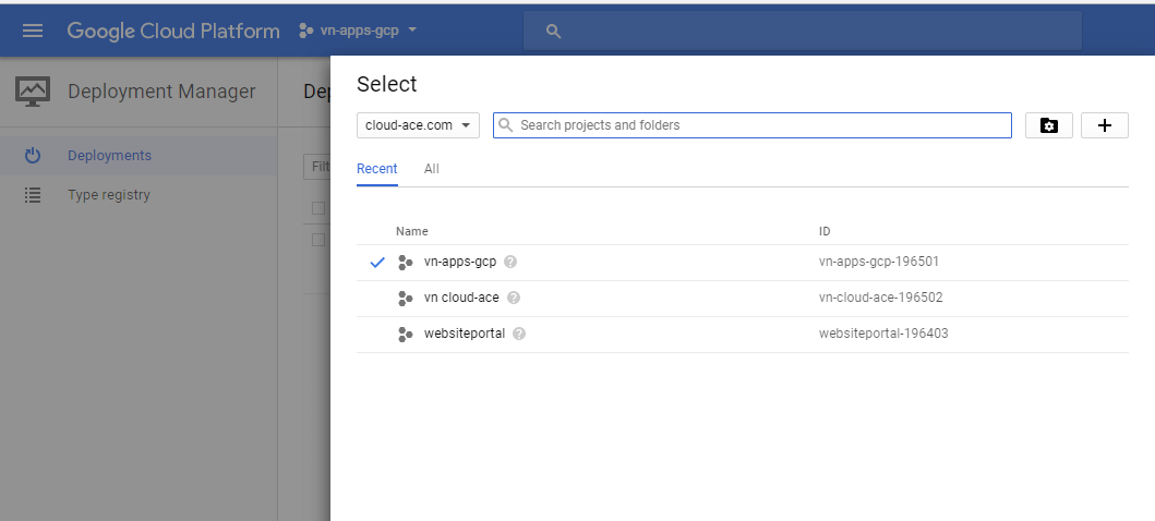 Triển Khai Website Theo Cloud Launcher GCP