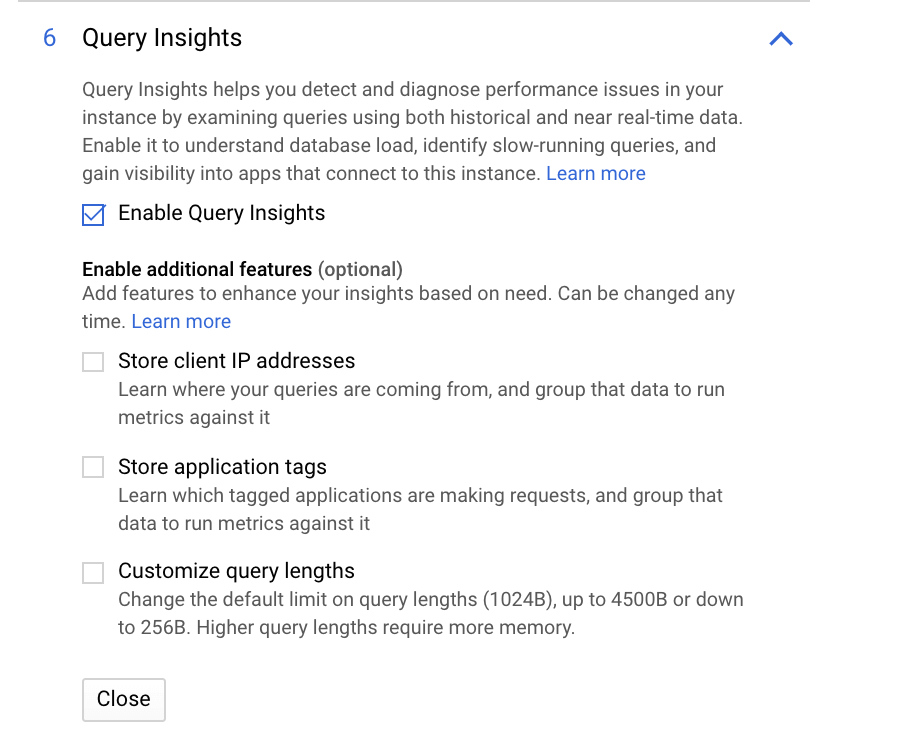 Hiểu Database hơn với tính năng Query Insight – Google Cloud SQL|