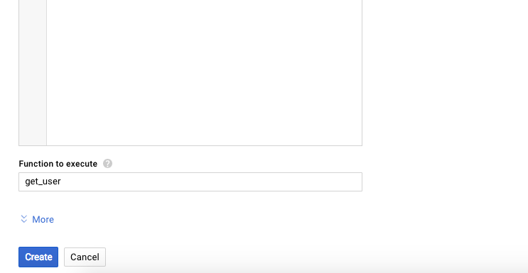 Create Restful API with Google Cloud Functions Create Restful API with Google Cloud Functions