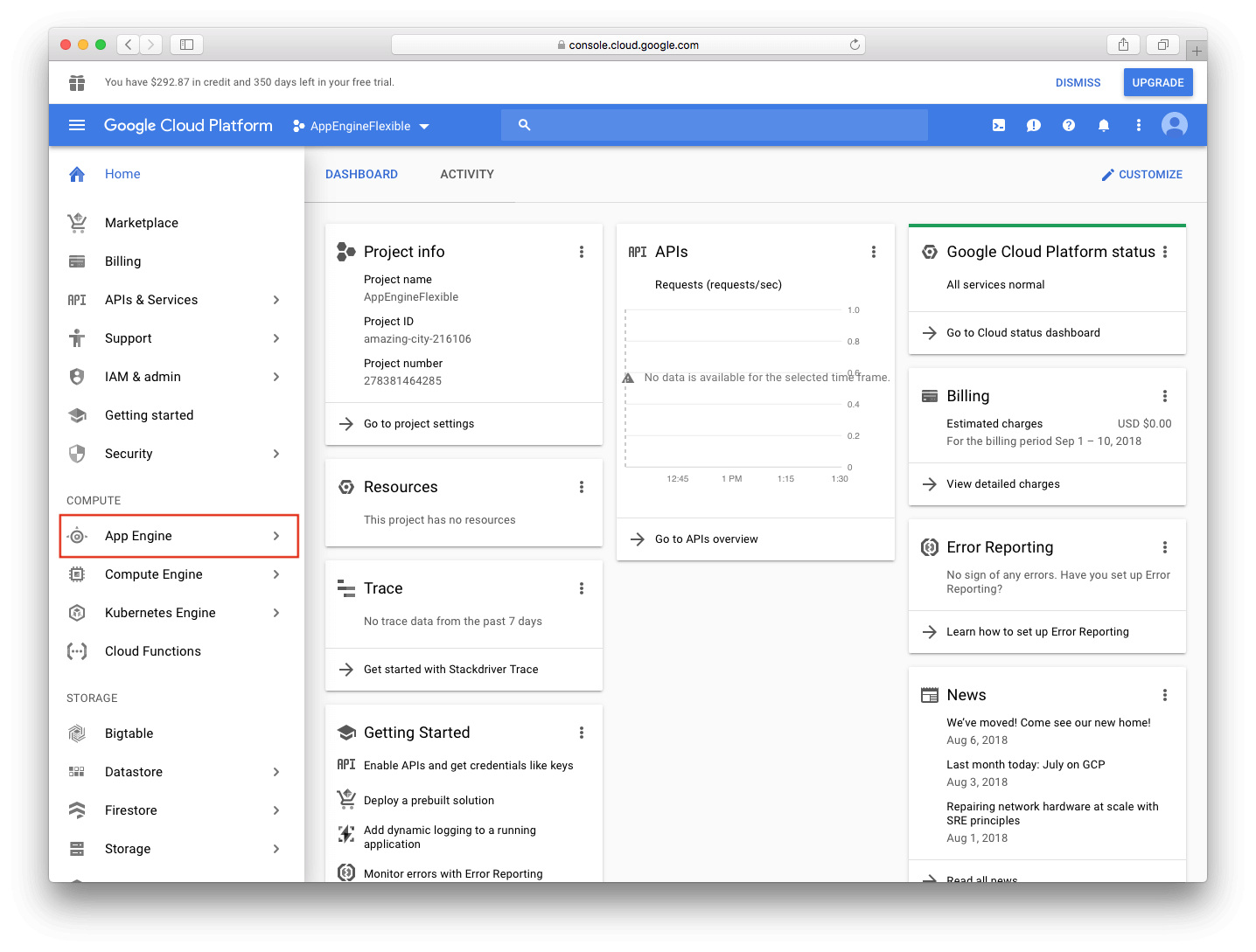 Hướng dẫn tạo và deploy Java Web lên App Engine Flexible