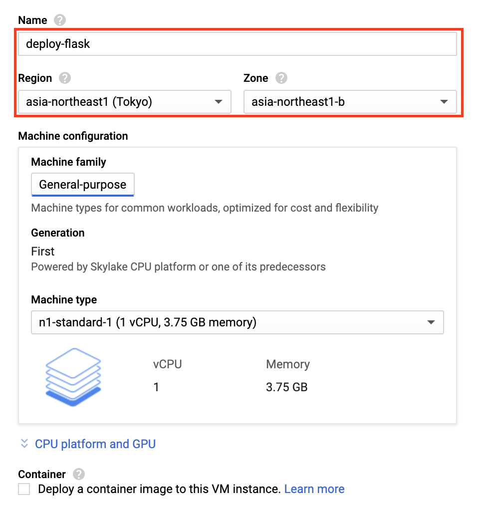 Deploy Flask on Compute Engine