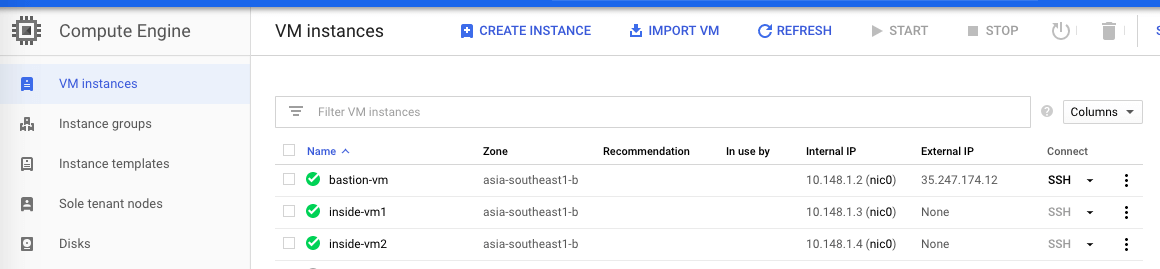 Virtual Machine VM với firewall có sử dụng bastion host. | Technical Blog