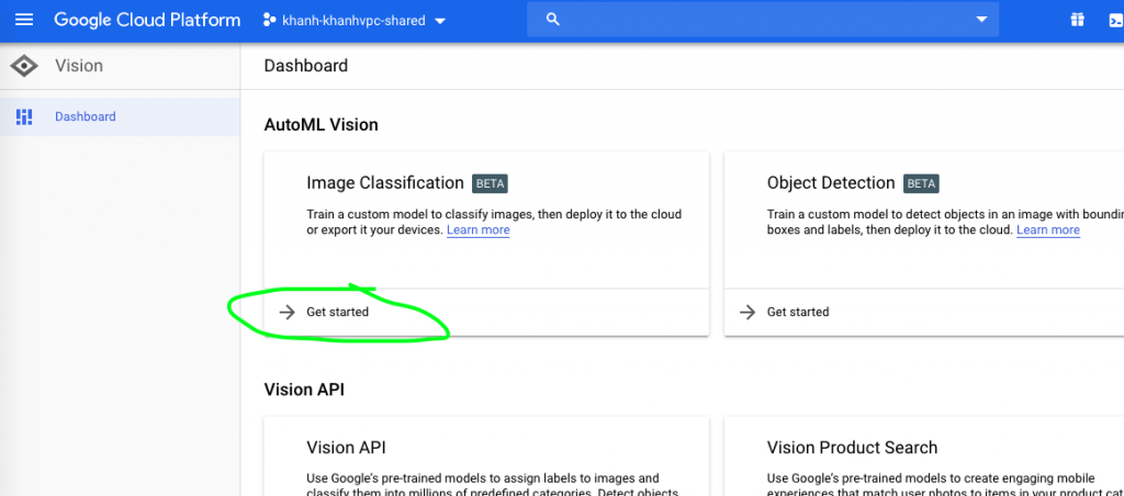 Tạo máy học (machine learning-ML) đơn giản với Google AutoML Vision