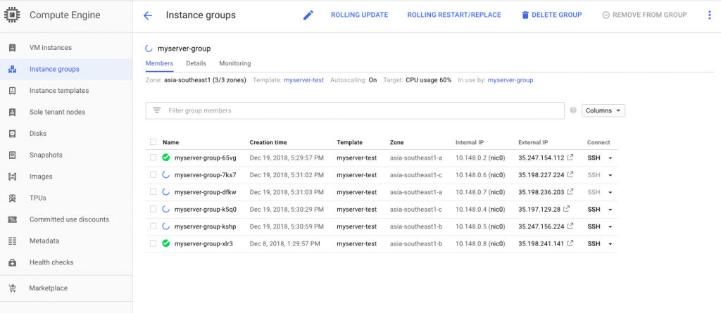 Autoscaling với Managed Instance Group trên Google Cloud Platform ...